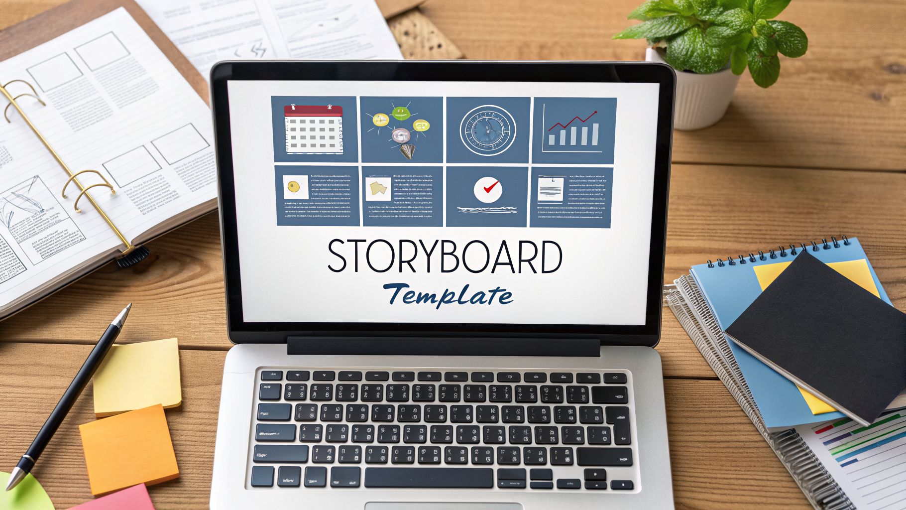 Storyboard Template for E-Learning Course Design